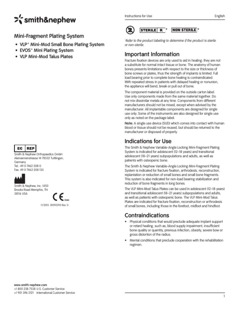 Mini Fragment Plating System Instructions For Use Pdf Download